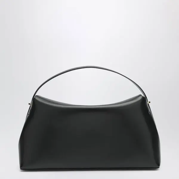 TOTEME Leather T-lock Bag - Black