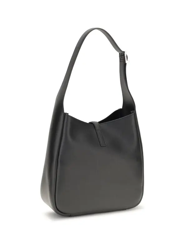 Saint Laurent Le 5a7 Shoulder Bag - Black