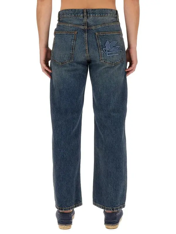 Etro Easy Fit Jeans - Blue
