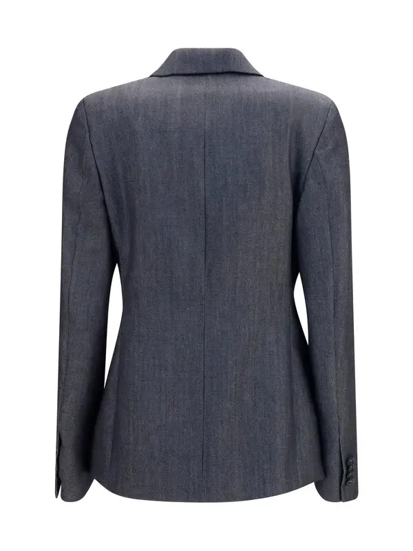 Balenciaga Double-breasted Wool Blazer