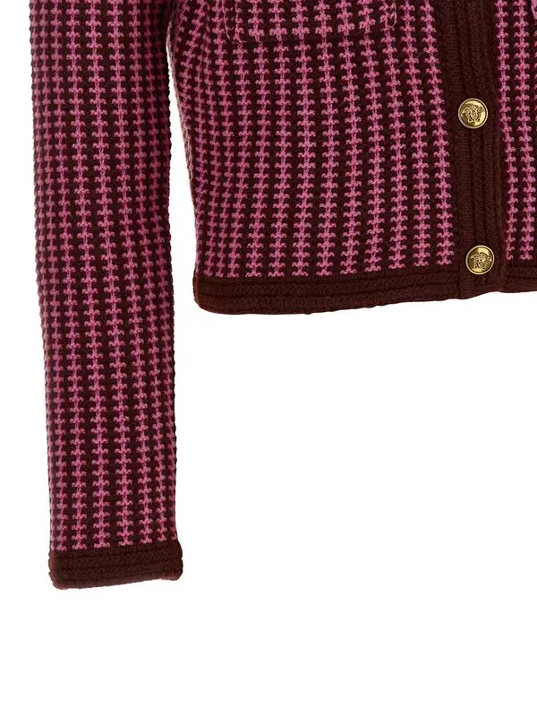 Versace Crochet Cardigan