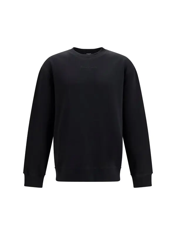Balmain Embroidered Logo Crewneck Sweatshirt