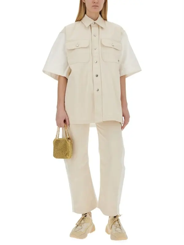 Stella McCartney Utility Jeans With Banana Leg - Cream