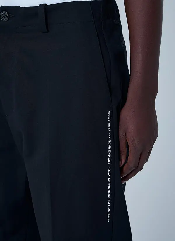 Moncler X Frgmt Hiroshi Fujiwara Logo Print Pants