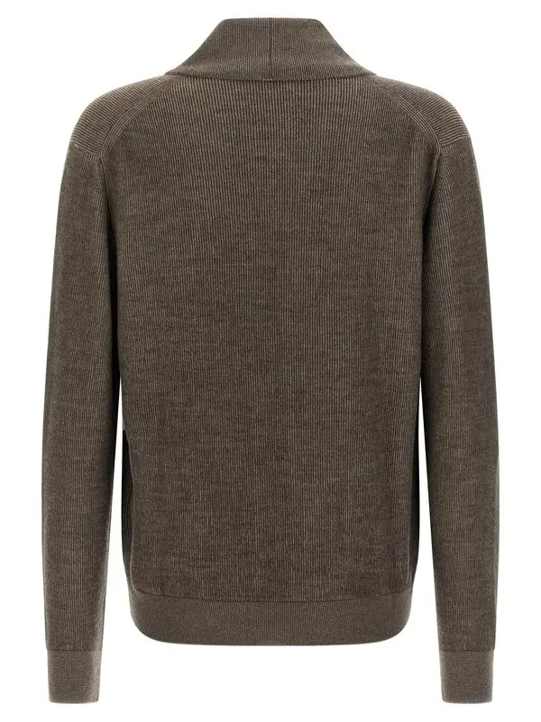 Brioni Shawl Neck Cardigan