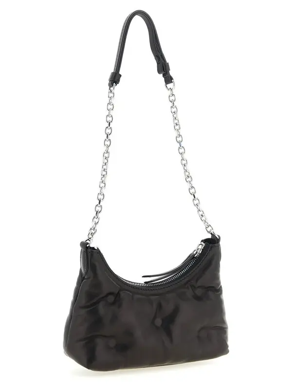 MAISON MARGIELA Glam Slam Hobo Micro' Shoulder Bag - Black