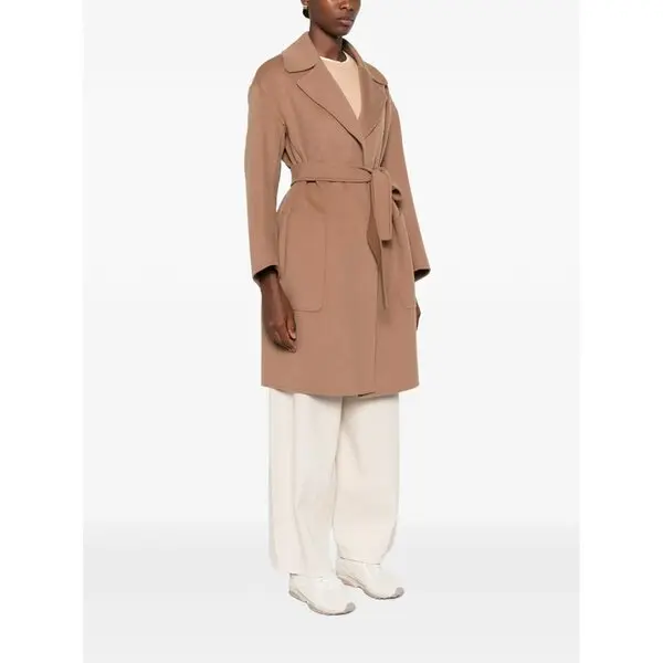 Max Mara Neutrals Coats Single Breasted Coats