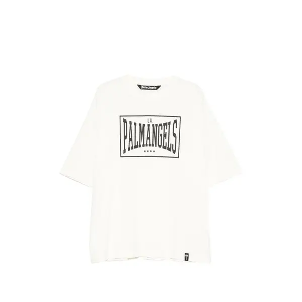 Palm Angels Neutrals T-shirts & Vests T-shirts - Cream