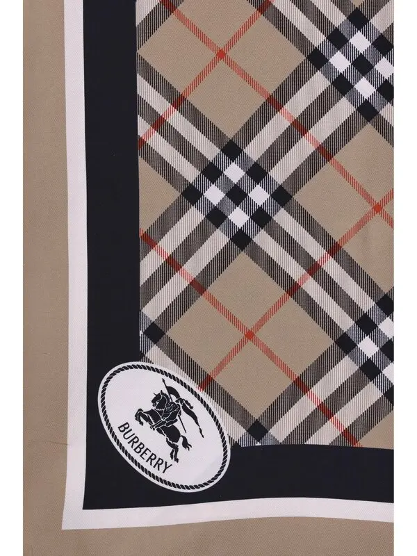 Burberry Silk Check Scarf