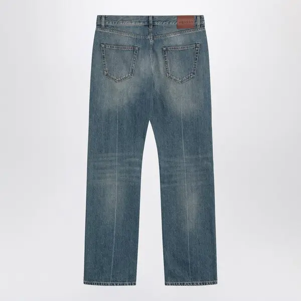 Alexander McQueen Faded Jeans