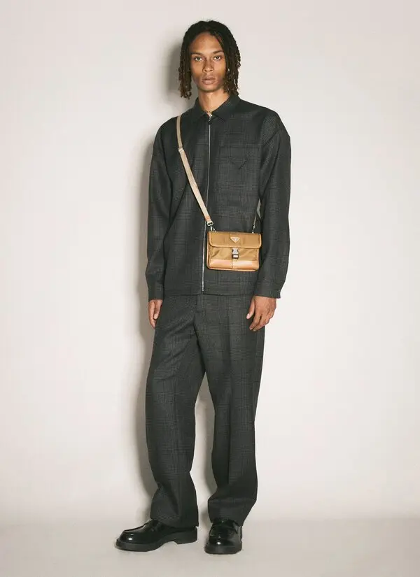 Prada Wool Tailored Pants