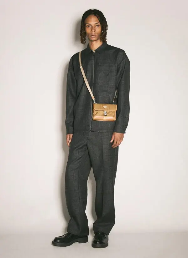 Prada Wool Tailored Pants