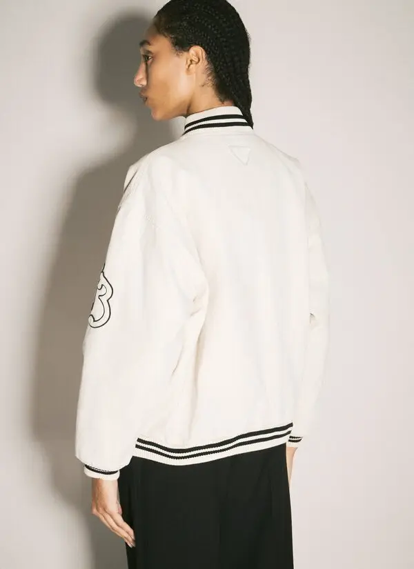 Prada Canvas Bomber Jacket
