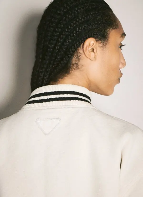 Prada Canvas Bomber Jacket