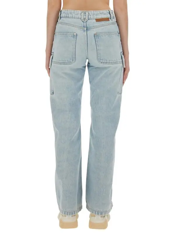 Stella McCartney Cargo Jeans - Blue