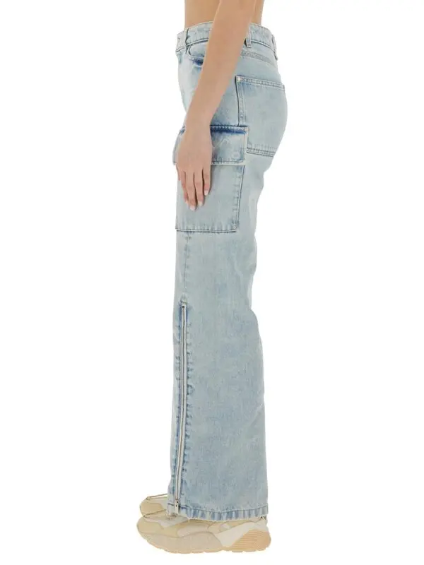Stella McCartney Cargo Jeans - Blue