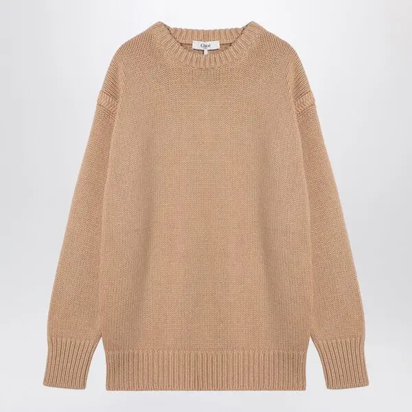 Chloé Cashmere Cotton Jumper - Cream