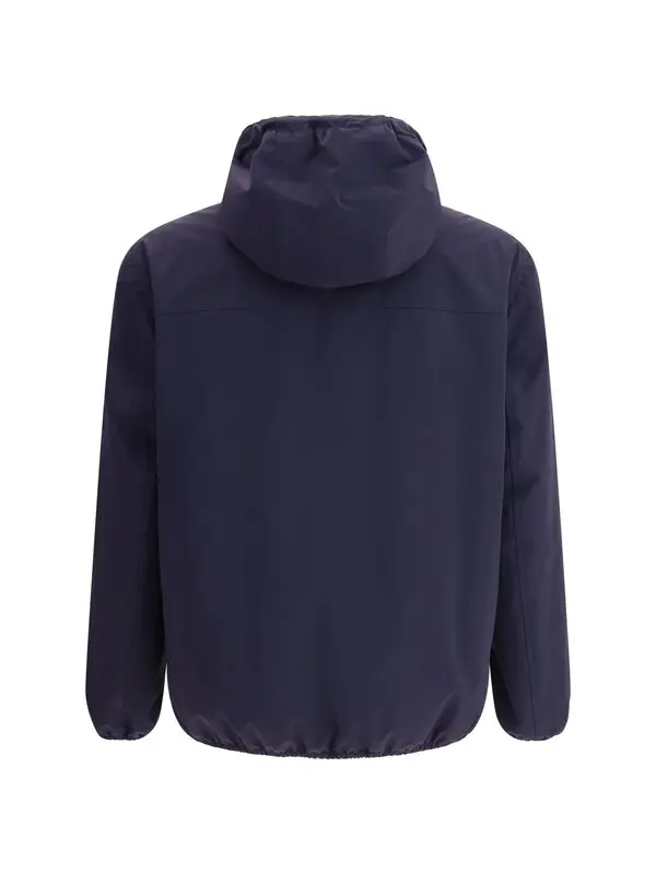 Brunello Cucinelli Waterproof Hooded Jacket - Blue
