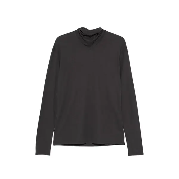 LEMAIRE Long Sleeve Jersey Top - Gray