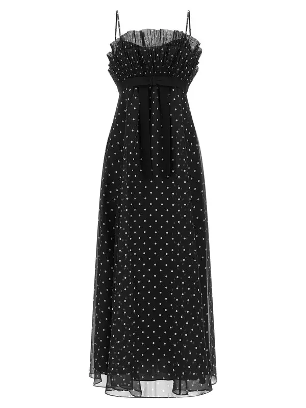 Zimmermann Polka Dot Dress - Black