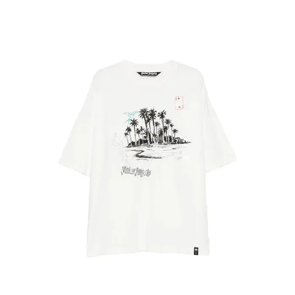 Palm Angels T-shirts & Vests T-shirts - White