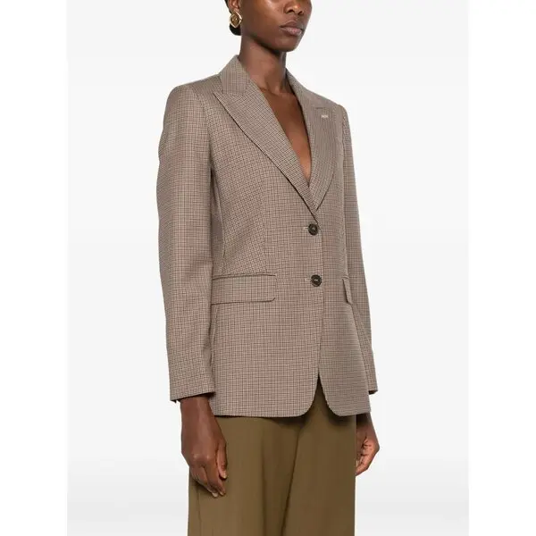Max Mara Houndstooth Blazer