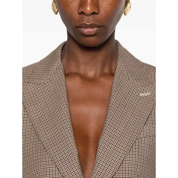 Max Mara Houndstooth Blazer