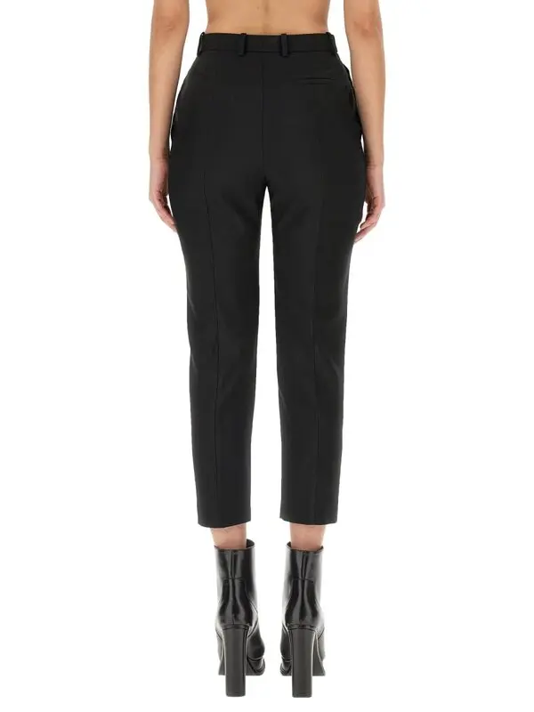 Alexander McQueen Cigarette Pants - Black