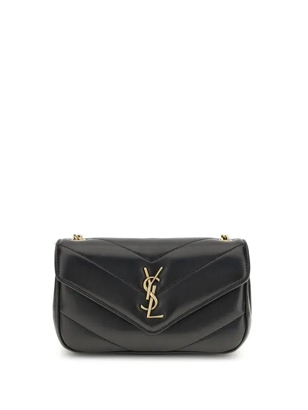 Saint Laurent Lou Lou Mini Shoulder Bag - Black