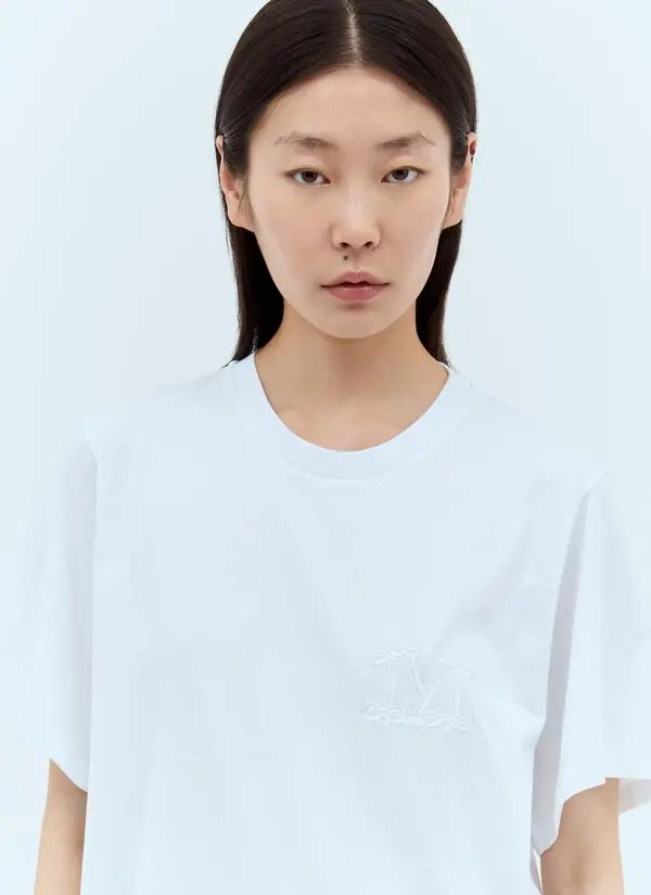 Max Mara Logo Embroidery T-shirt