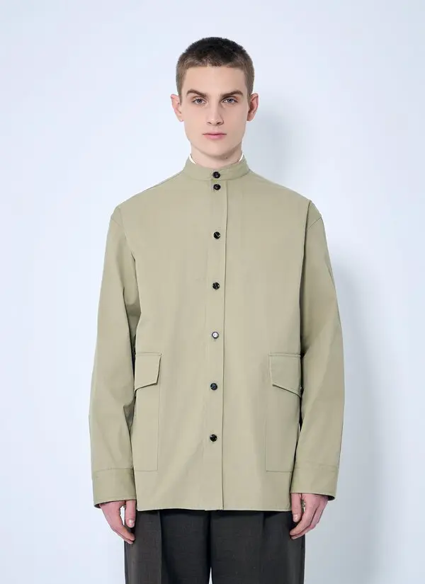Bottega Veneta Light-cotton Twill Overshirt