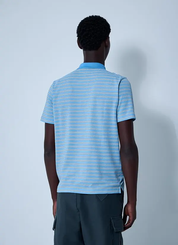 Prada Logo Motif Polo Shirt