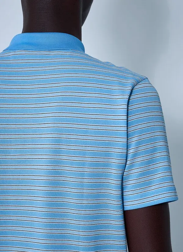 Prada Logo Motif Polo Shirt