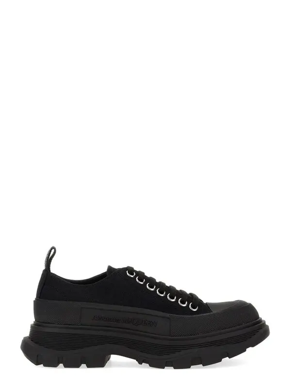 Alexander McQueen Tread Slick Sneaker - Black