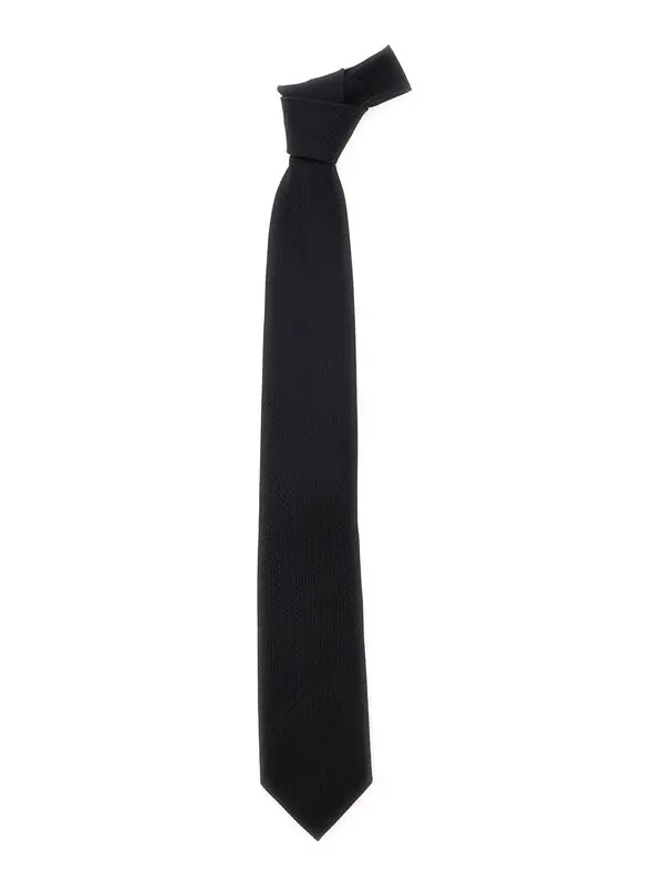 TOM FORD Tie With Knot Closure At The Back In Silk For