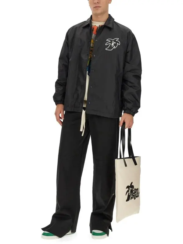 Palm Angels Hunter Shirt Jacket - Black