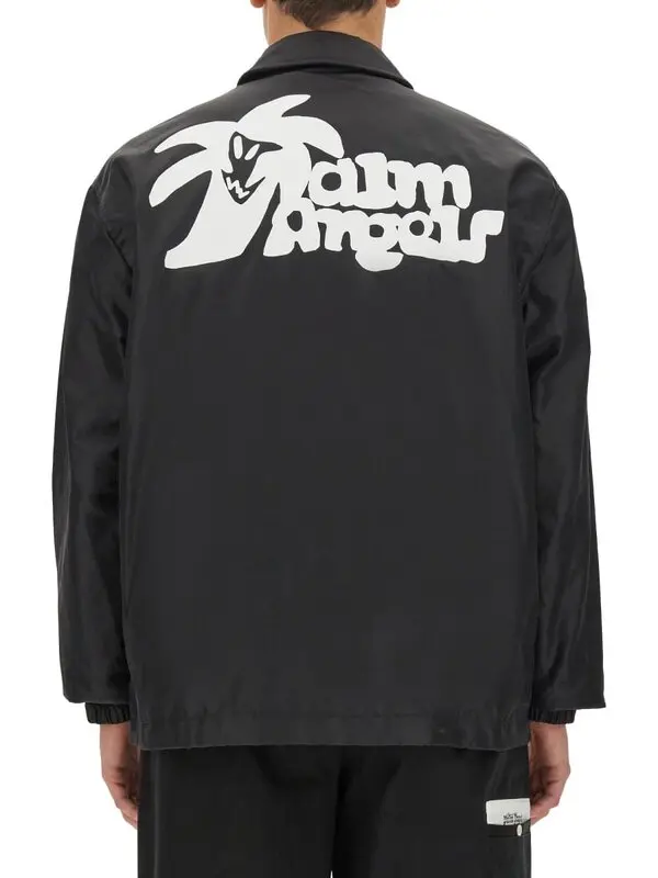 Palm Angels Hunter Shirt Jacket - Black