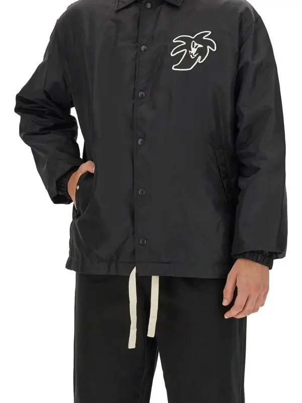 Palm Angels Hunter Shirt Jacket - Black