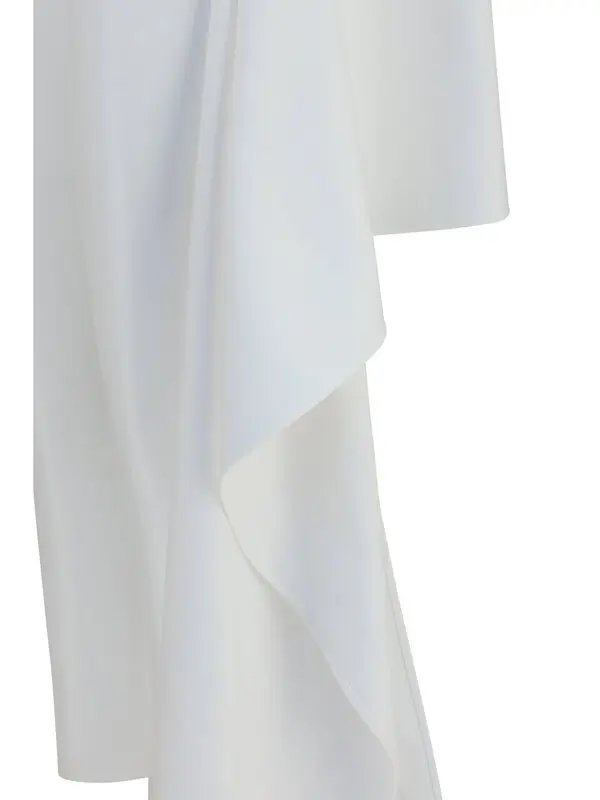 Alaïa Asymmetric Cotton T-shirt