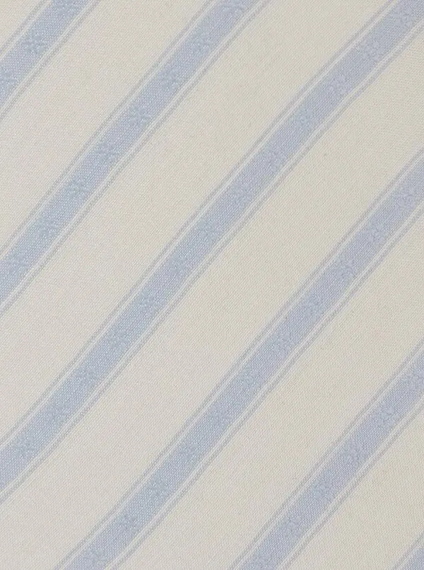 Saint Laurent Silk Diagonal Stripe Neck Ties - Multicolor