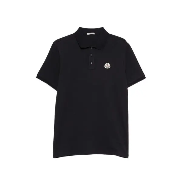 Moncler Polo Shirts - Blue