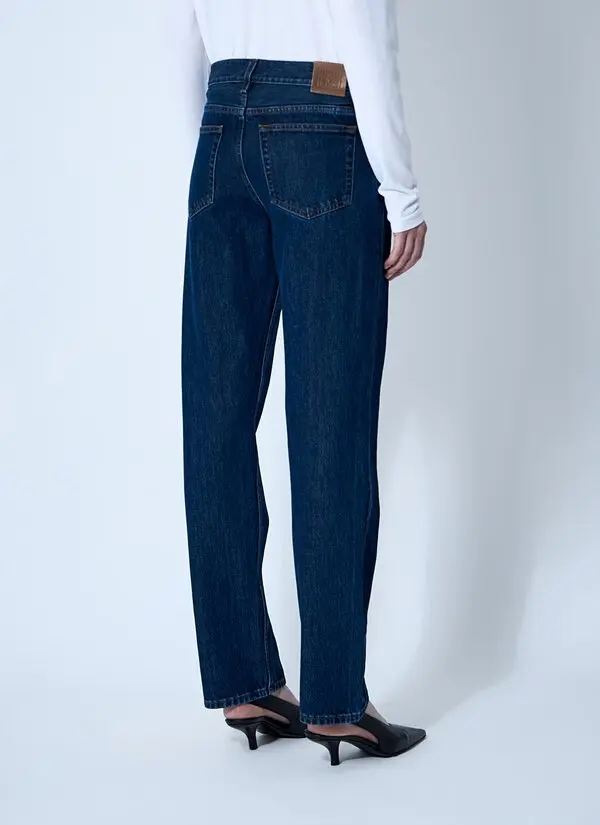 TOTEME Low Jeans - Blue