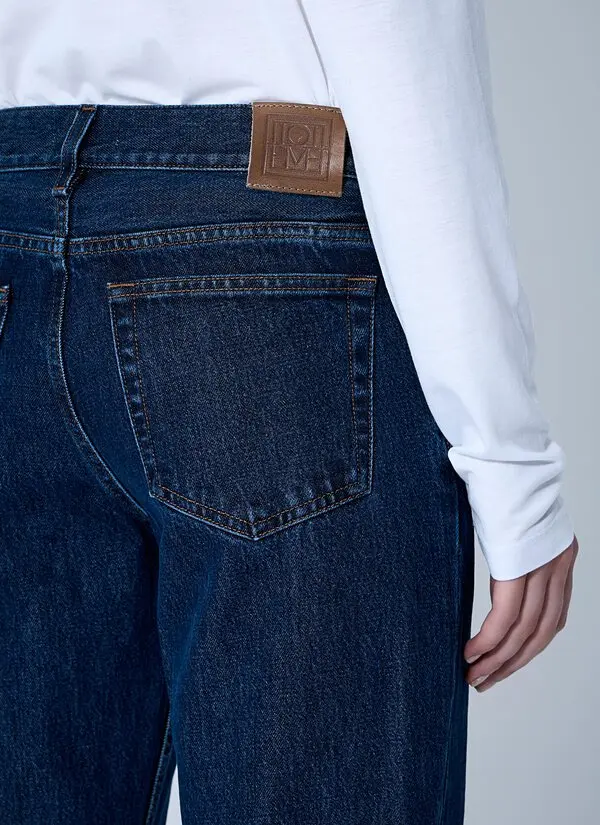 TOTEME Low Jeans - Blue