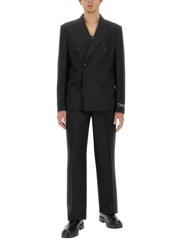 Versace Double-breasted Blazer