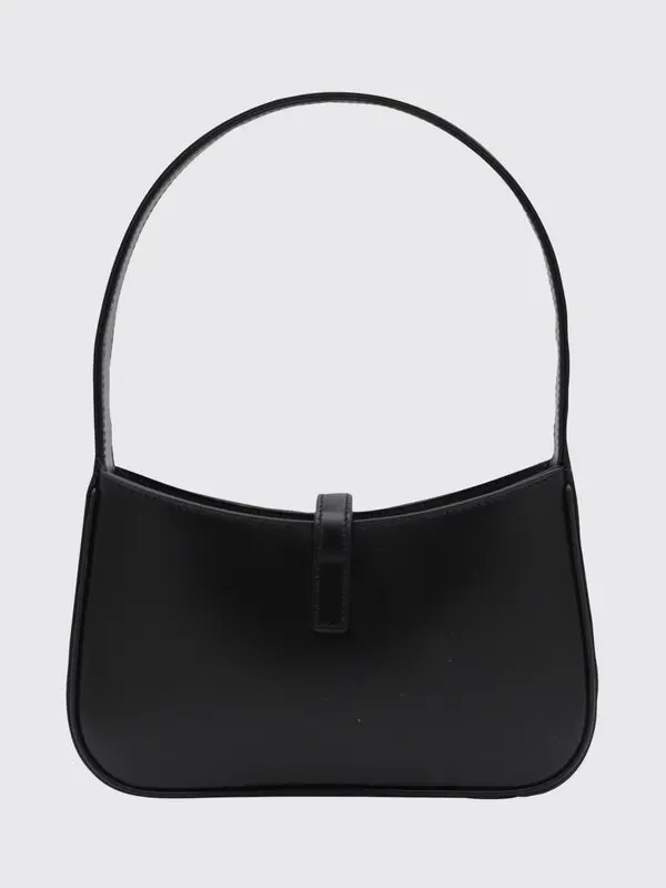 Saint Laurent Le 5 À 7 Calf Skin Leather Bag - Black