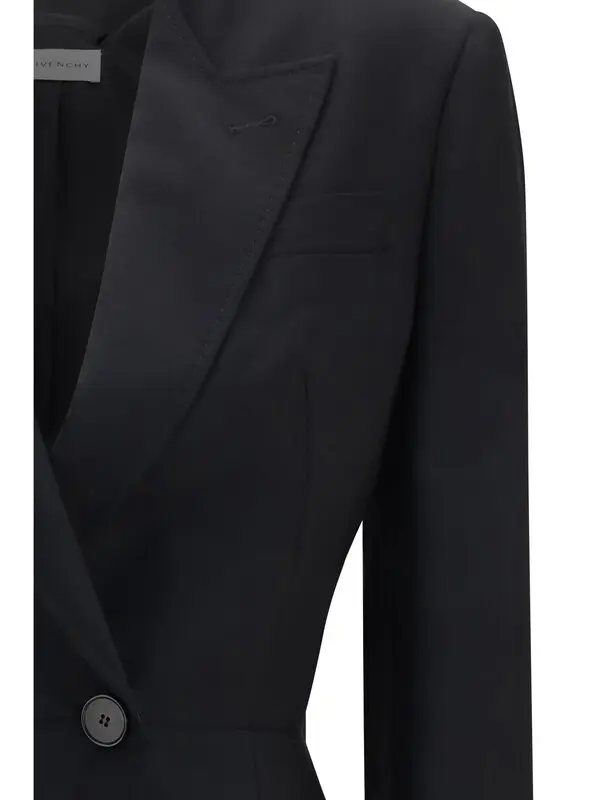 Givenchy Cut-out Double-breasted Blazer