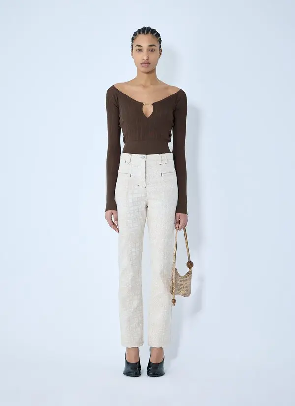 Jacquemus Jeans - Cream