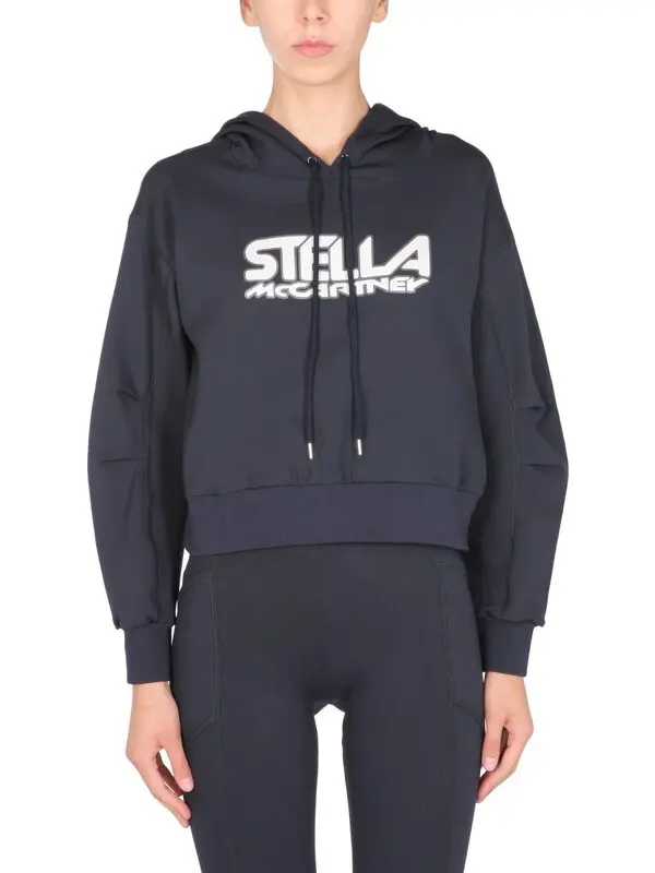 Stella McCartney Scuba Logo Sweatshirt - Blue