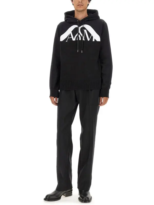 Alexander McQueen Logo Hoodie
