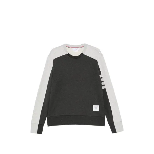 Thom Browne Grey Sweaters & Knitwear Sweatshirts